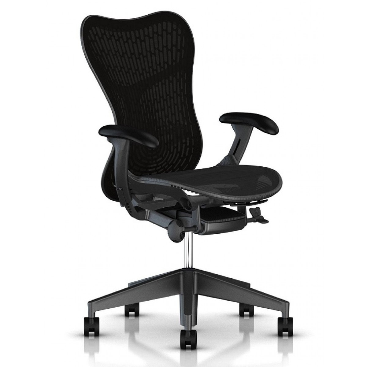 Mirra 2 Task Chair - All Graphite - Butterfly Suspension Back ...